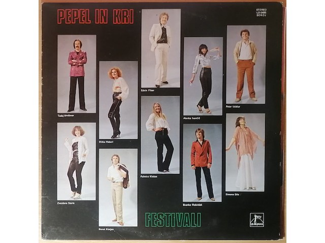 LP PEPEL IN KRI - Festivali (1979) PERFEKTNA, MINT !!!