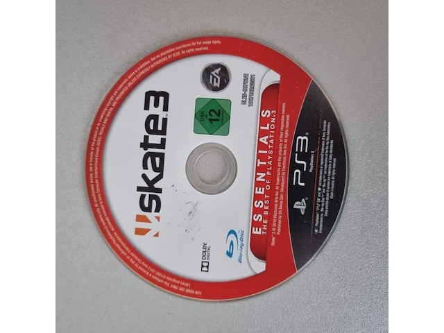 Skate 3   PS3 -samo disk-