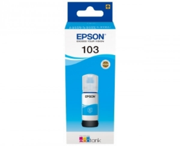 Boja EPSON 103 Cyan C13T00S24A 65 ml za L1110, L3110, L3111, L3150, L3151