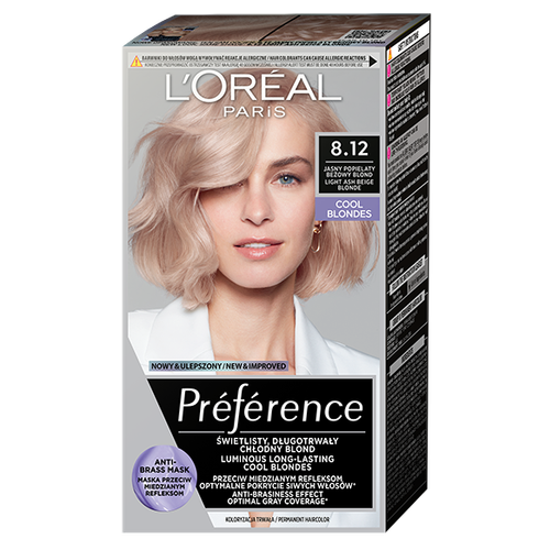 L'Oreal Paris Preference farba za kosu 8.12