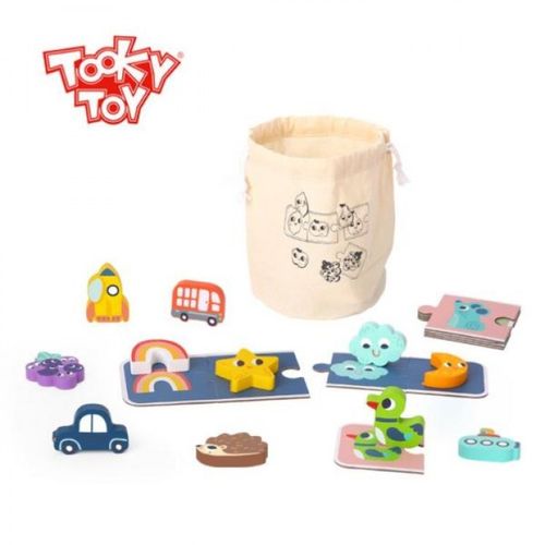 Tooky Toy Taktilna Igra Memorije