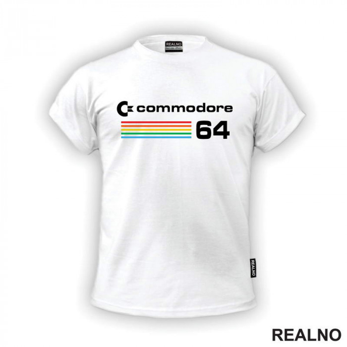 COMMODORE 64 - LOGO - GEEK - MAJICA