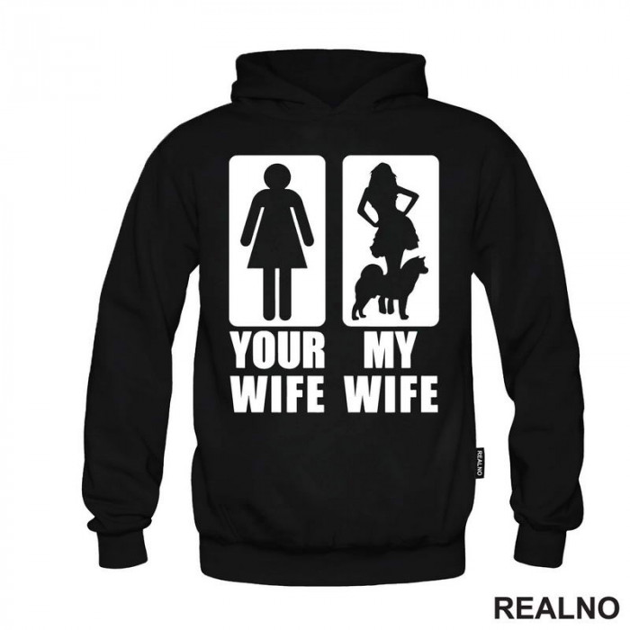 YOUR WIFE, MY WIFE - SILHOUETTE SYMBOLS - PAS - DOG - DUKS