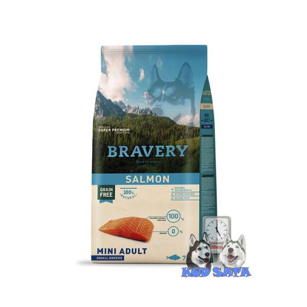 Bravery Hrana Za Pse, Mini Losos i Tapioka