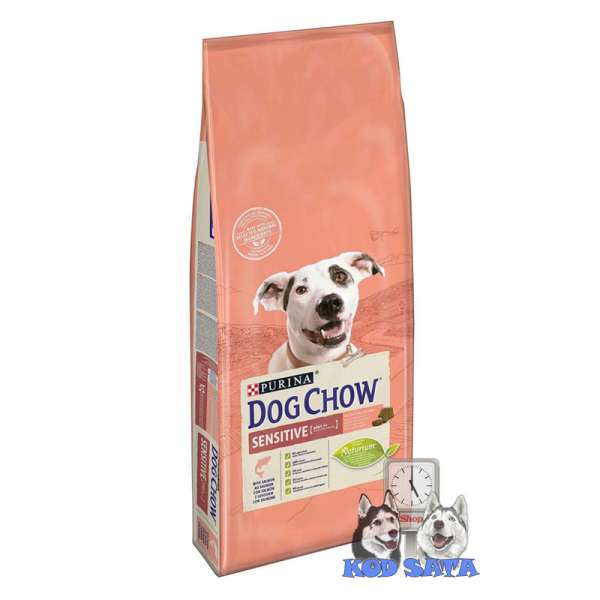 Dog Chow Hrana Za Pse, Sensitive Losos 14kg