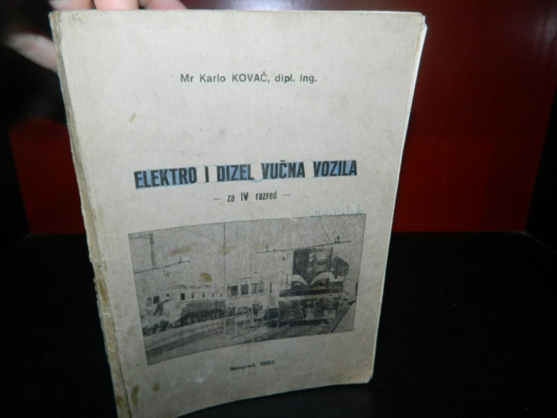 Elektro i dizel vučna vozila, Karlo Kovač