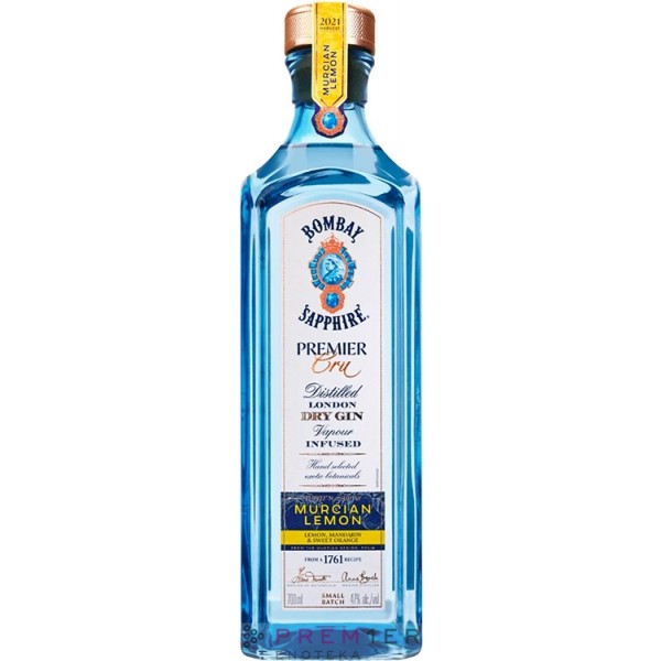 Bombay Sapphire Premier Cru Murcian Lemon Gin 0.70l