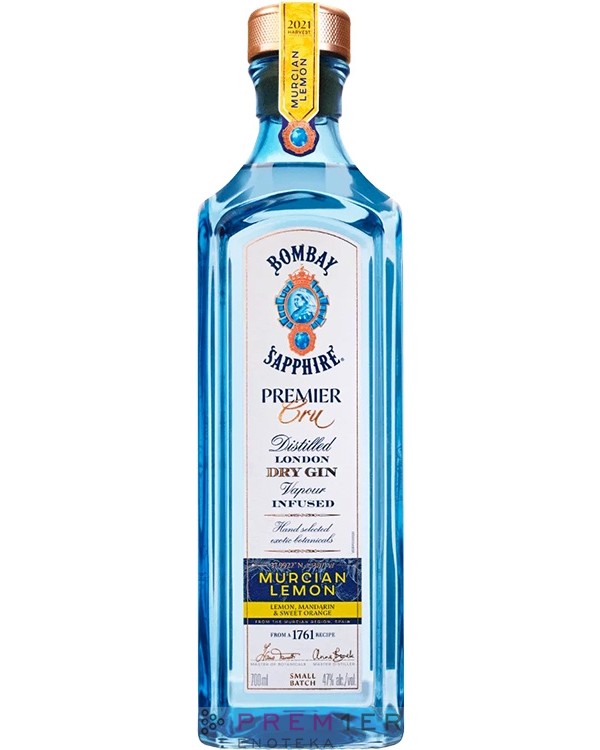 Bombay Sapphire Premier Cru Murcian Lemon Gin 0.70l