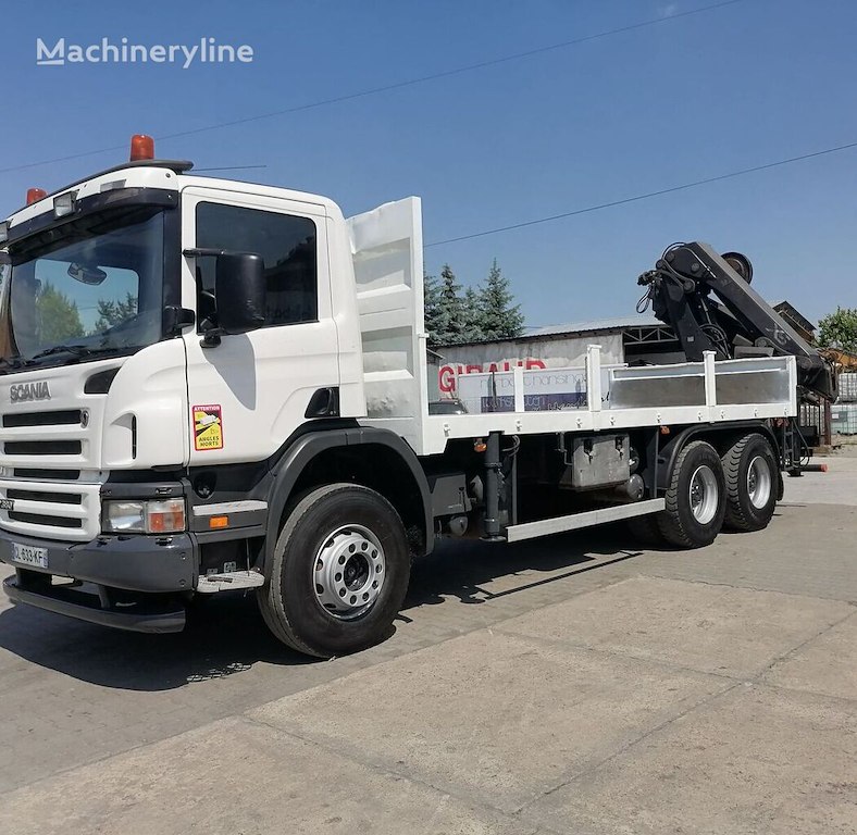 Scania P380 HDS kamion platforma