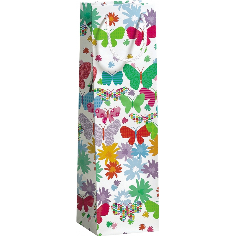 Ukrasna kesa za piće 105x105x360mm Butterflies Zöwie