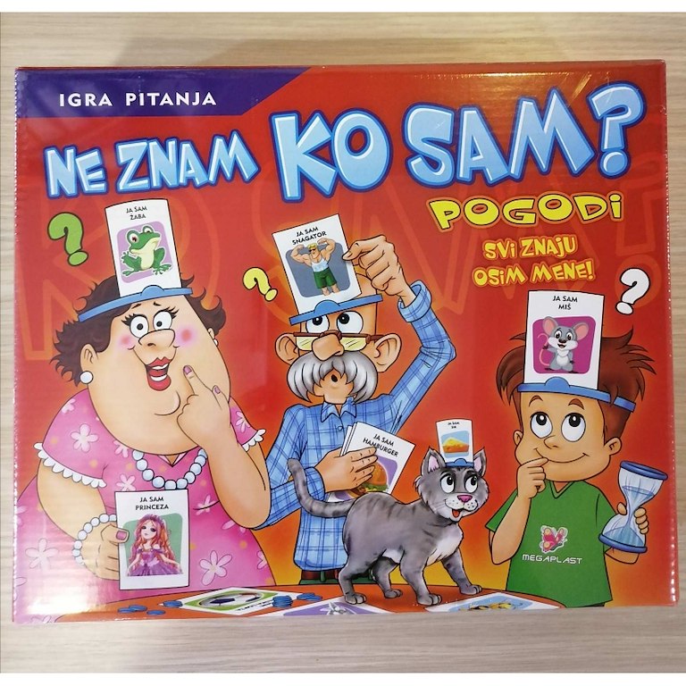 Društvena igra NE ZNAM KO SAM