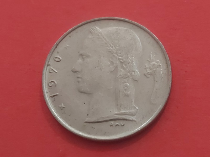 Belgija - 1 franc 1970 god