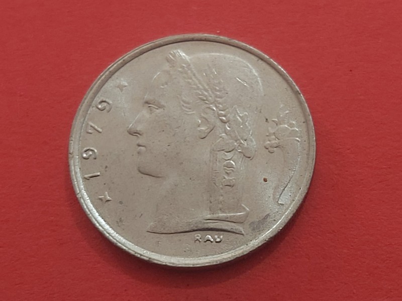 Belgija - 1 franc 1979 god