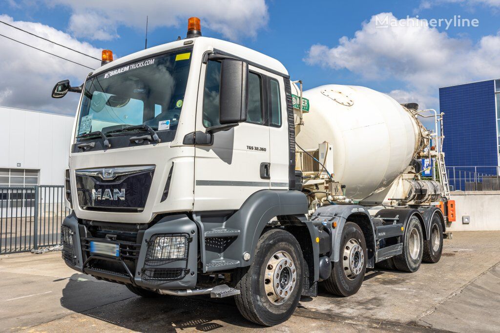 MAN TGS 32.360 BB+E6+MIXER 9M³ kamion s mešalicom za beton