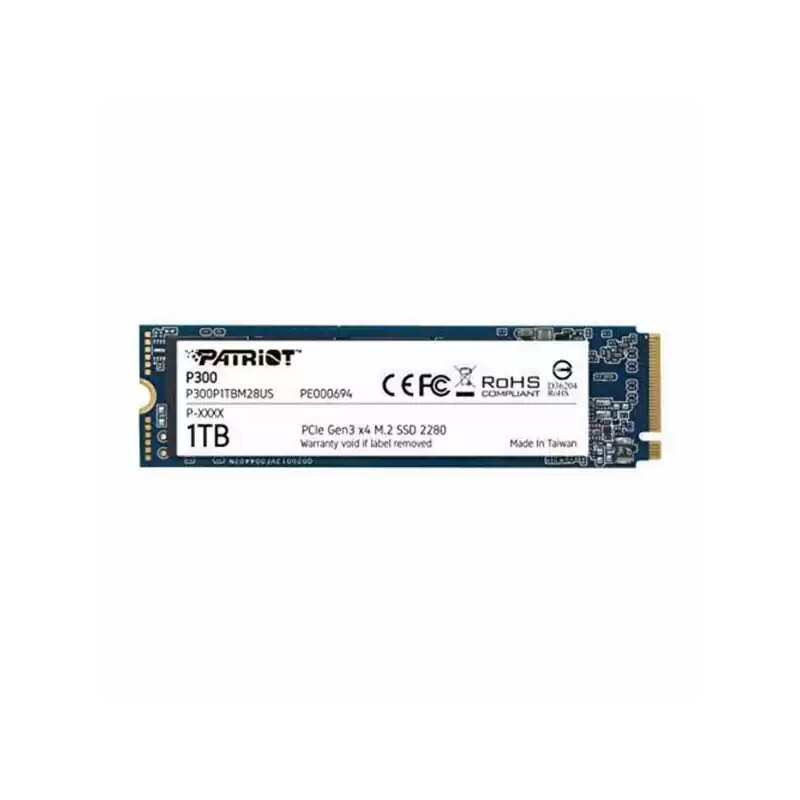 SSD M.2 NVMe 1TB Patriot P300 2100MBs/1650MBs P300P1TBM28