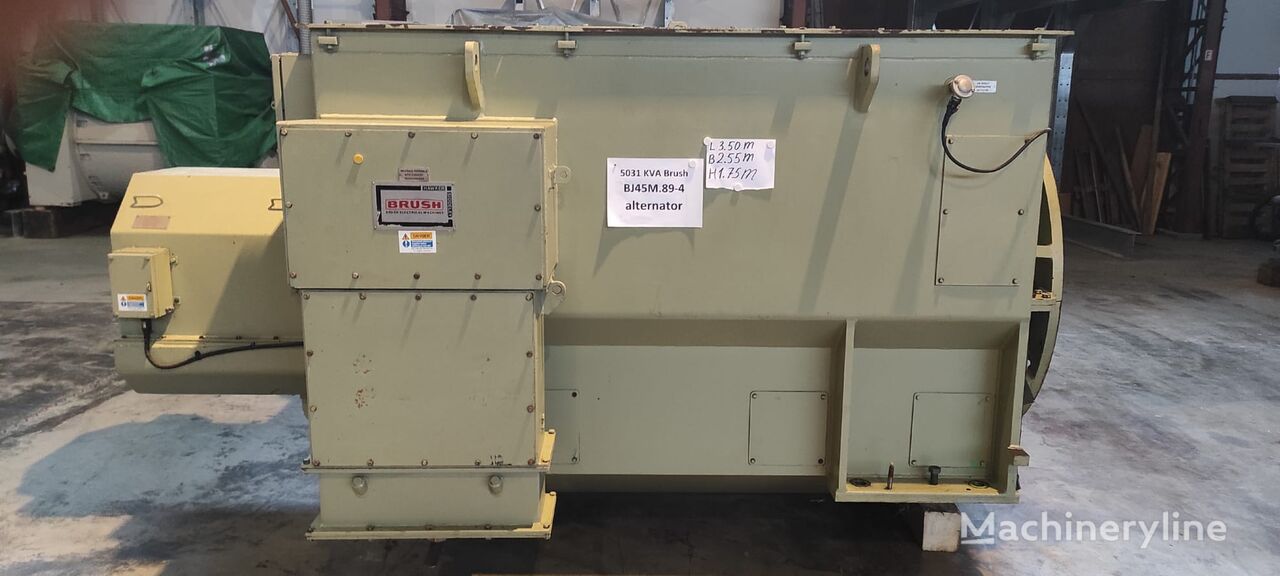 Brush AC-Generator BJ45M.89-4 - 5031 KVA drugi generator