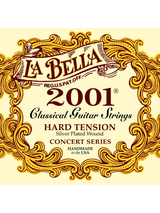 La Bella 2001 Hard Tension žice za klasičnu gitaru