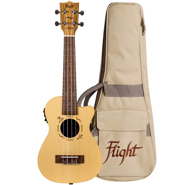 Flight DUC328 CEQ Koncertni Ukulele