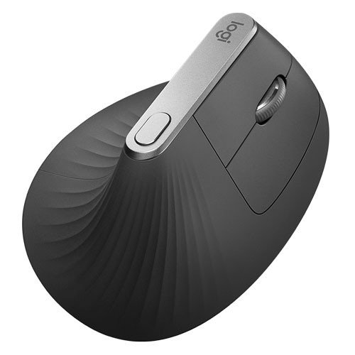 Logitech MX Vertical - vertikalni napredni ergonomski miš, grafitna boja. Model 910-005448