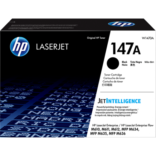 HP 147A Black Original LaserJet Toner | W1470A