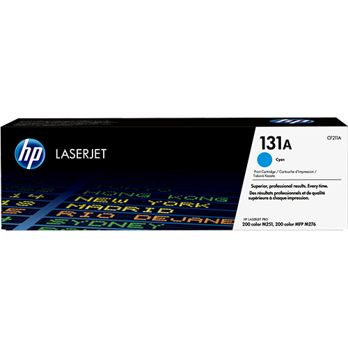 HP HP 131A Cyan LaserJet Toner Cartridge | CF211A