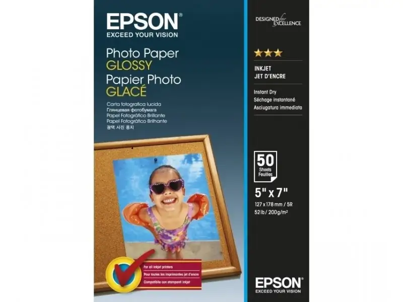 EPSON S042545 13X18CM (50 LISTOVA) GLOSSY FOTO PAPIR