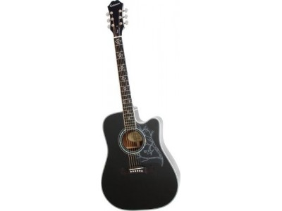 Epiphone Legacy Dave Navarro Signature Acoustic/Electric Ebony Nickel