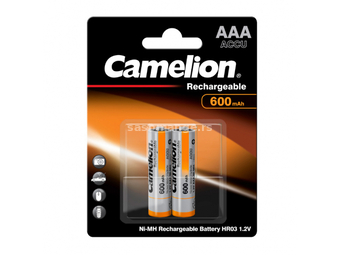 Camelion punjive baterije AAA 600 mAh