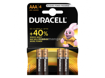 Duracell alkalne baterije AAA