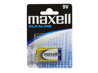 Maxell alkalna baterija 9V