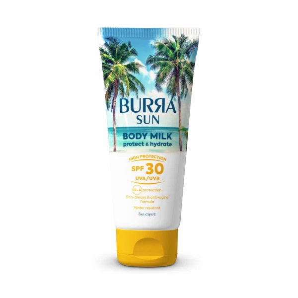 Burra Sun mleko za sunčanje SPF 30, visoka zaštita