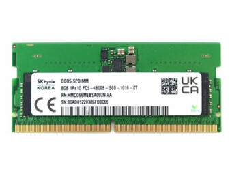 Memorija DDR5 SO-DIMM Hynix PC5-5600B - 8 GB, 5600 MHz, HMCG66AGBSA092N