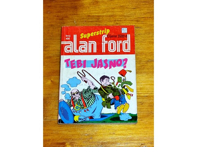 Alan Ford 406 - Tebi jasno?