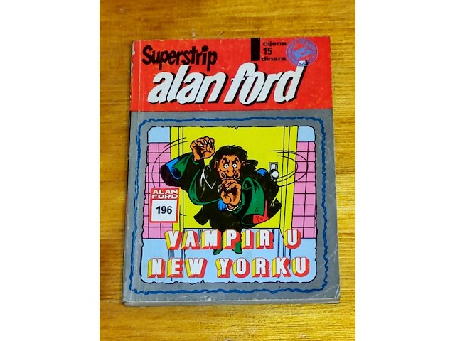 Alan Ford 196 - VAMPIR U NEW YORKU