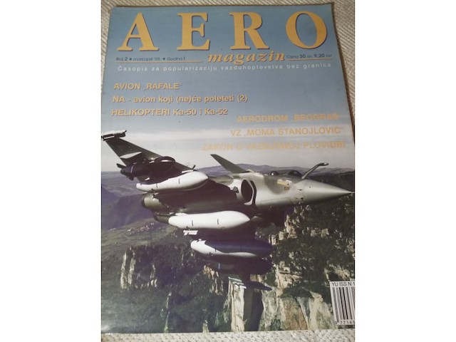 Časopis Aero magazin br 2