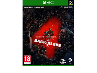 XBOXONE/XSX Back 4 Blood Steelbook edition
