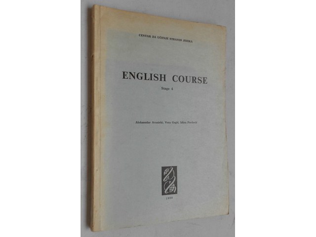 English Course - Stage 4