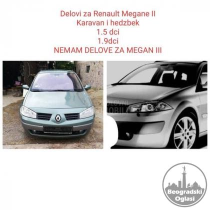 Delovi za Renault Megane