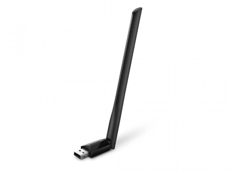 TP-LINK Wi-Fi USB Adapter 150Mbps/433Mbps(2.4GHz/5GHz) AC600 High Gain Dual-Band 802.11ac, WPA2/WPA (ARCHER T2U PLUS)