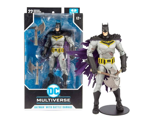 Batman with Battle Damage (Dark Nights: Metal) 18 cm