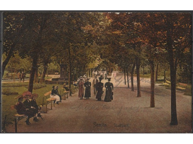Zemun - Park 1910