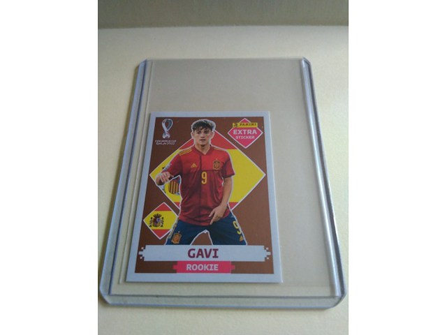 Qatar 2022 Extra sticker - Bronze - Gavi