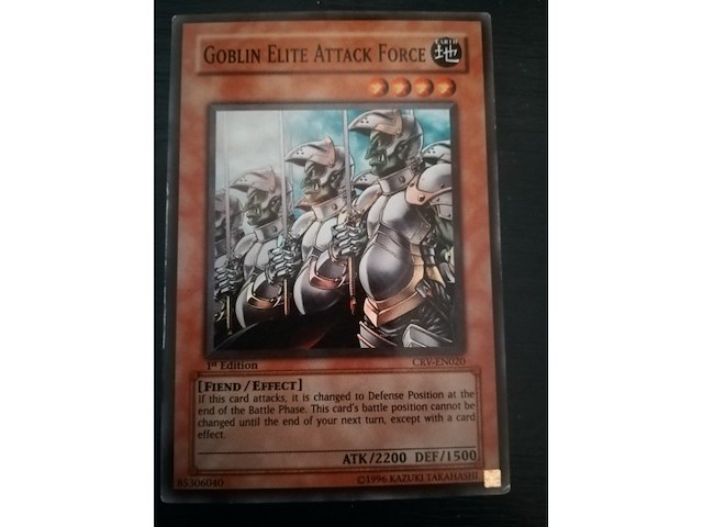 Yu-GI-OH!- Goblin Elite Attack Force( Super rare)