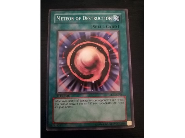 Yu-GI-OH!- Meteor of Destruction (Rare)