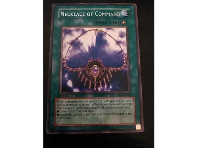 Yu-GI-OH!- Necklace of Command (Rare)