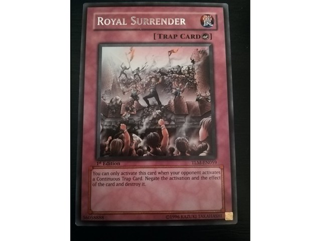 Yu-GI-OH!- Royal Surrender (Rare)