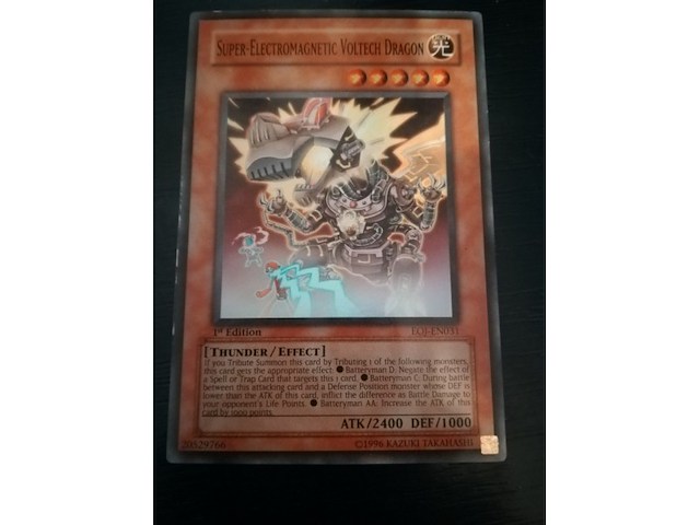 Yu-GI-OH!- Super-Electromagnetic Voltech Dragon (Super