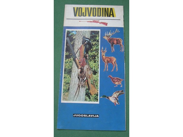 Vojvodina, lovni turizam prospekt 1967.