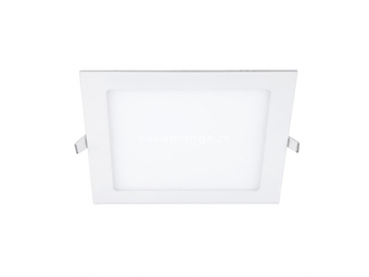 LED ugradna panel lampa 12W toplo bela