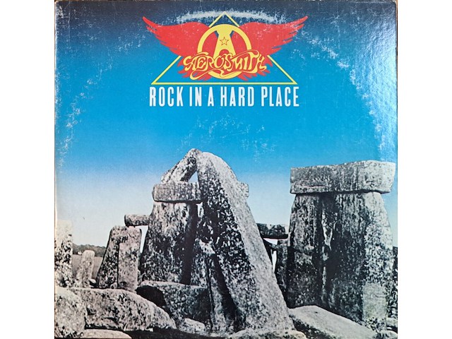 LP: AEROSMITH - ROCK IN A HARD PLACE (US PRESS)